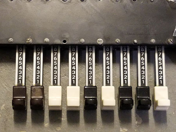 Drawbar Set (Excellent Condition!) Smooth – BB Organ