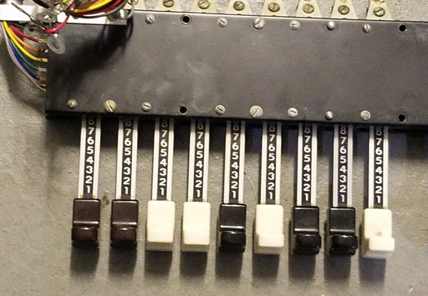 Drawbar Set (Excellent Condition!) Smooth – BB Organ